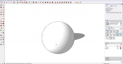 How to Create a Sphere in Sketchup