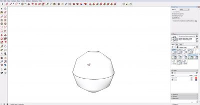How to Create a Sphere in Sketchup