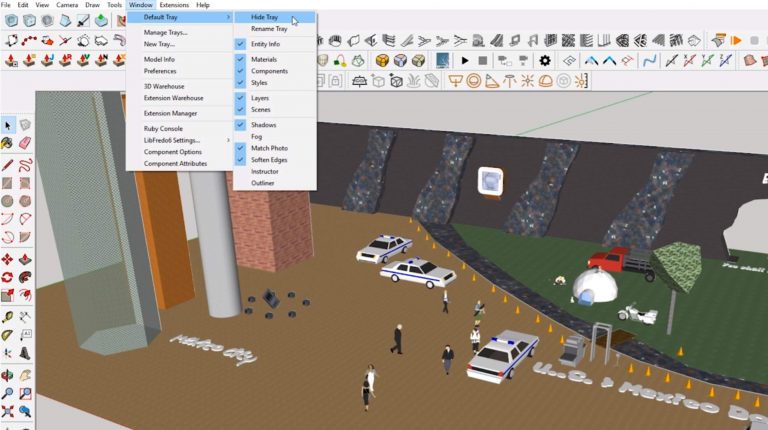 Mass Select Components in Sketchup