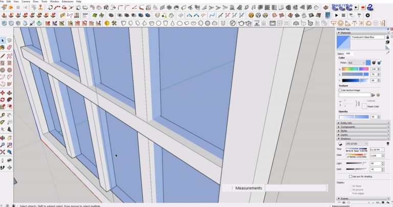 How to Make Windows in Sketchup