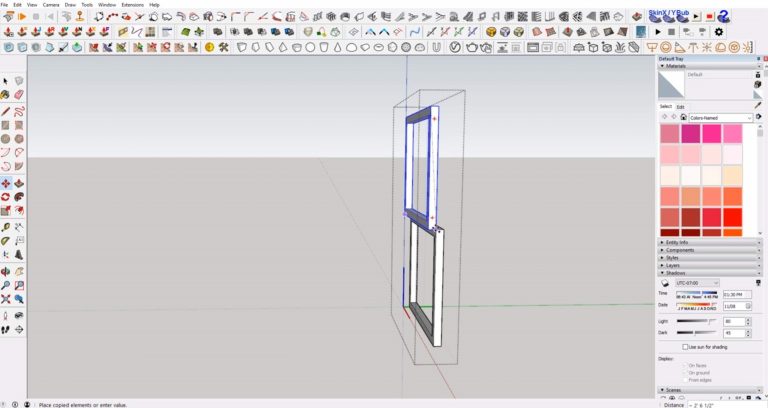 How to Make Windows in Sketchup