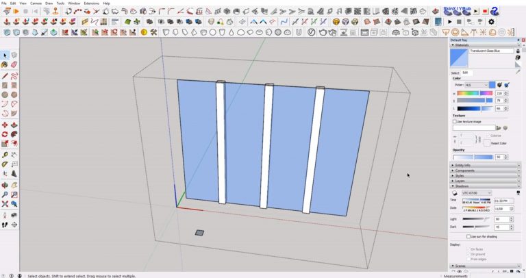 How to Make Windows in Sketchup