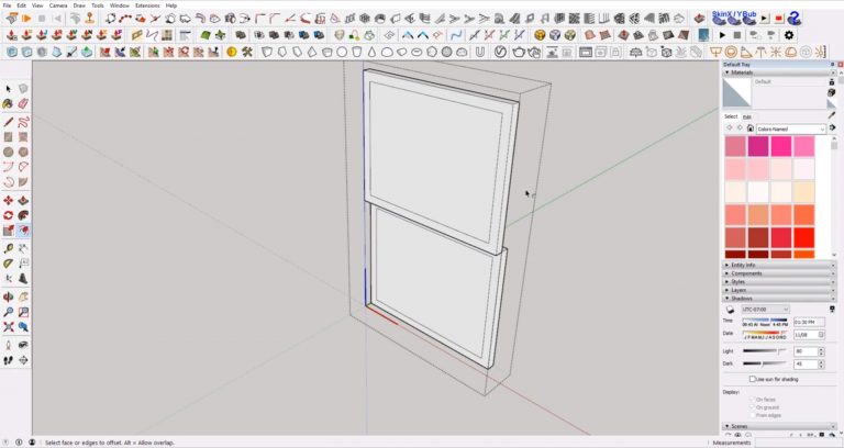 How to Make Windows in Sketchup