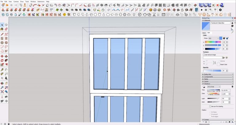 How to Make Windows in Sketchup